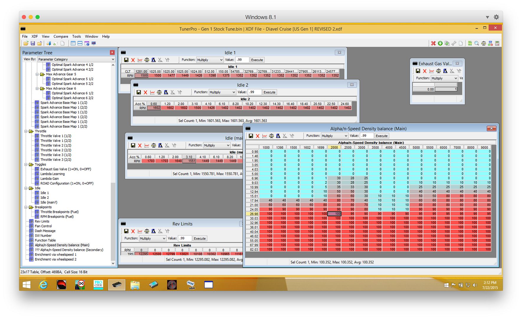 OpenFlash Tablet, new Alpha-N Tunes and Diavel ECU User Tuning Suite ...