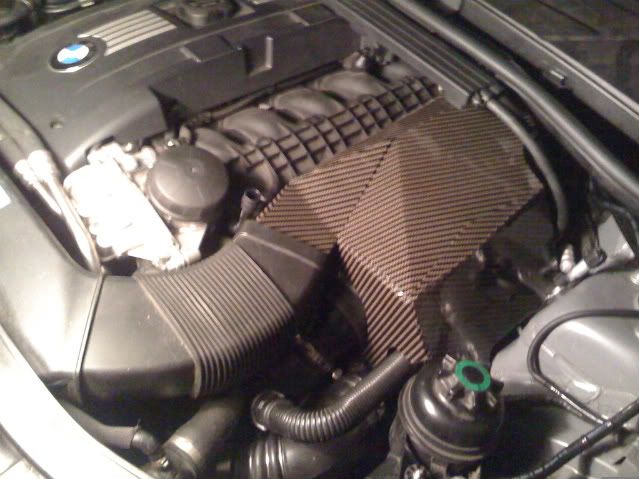 Vishnu Cold Air Intake- Prototype... now with fake carbon fiber