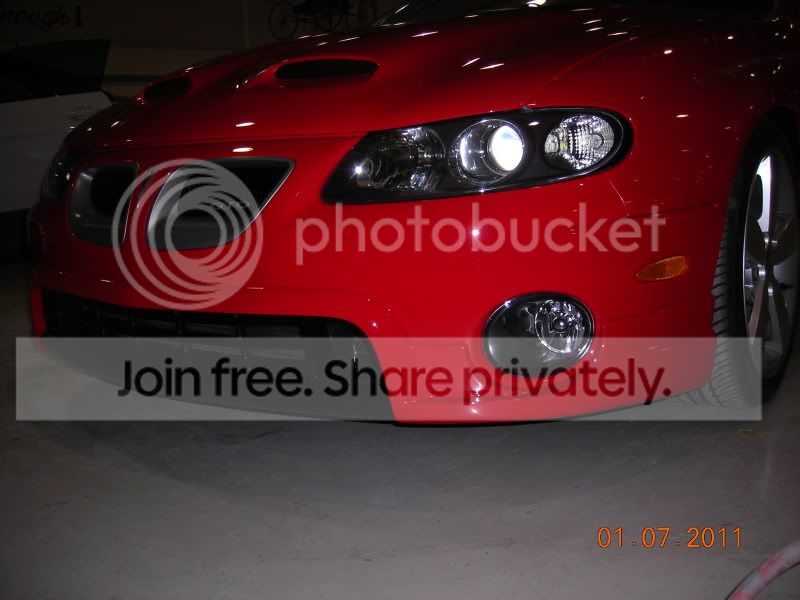 Banshee hood + SAP fascia installed | LS1GTO Forums