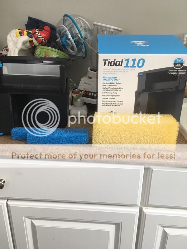 Seachem Tidal 110 filter | AquariaCentral.com