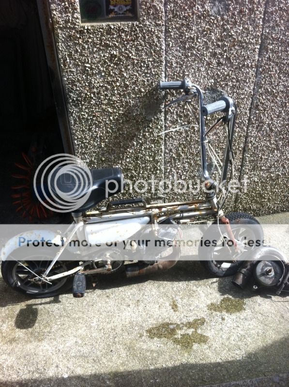 My latest little project-Mobylette Motobecane X1 49.9cc motorcycle ...