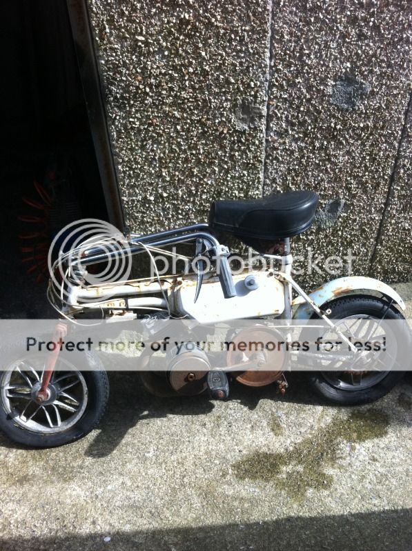 My latest little project-Mobylette Motobecane X1 49.9cc motorcycle ...