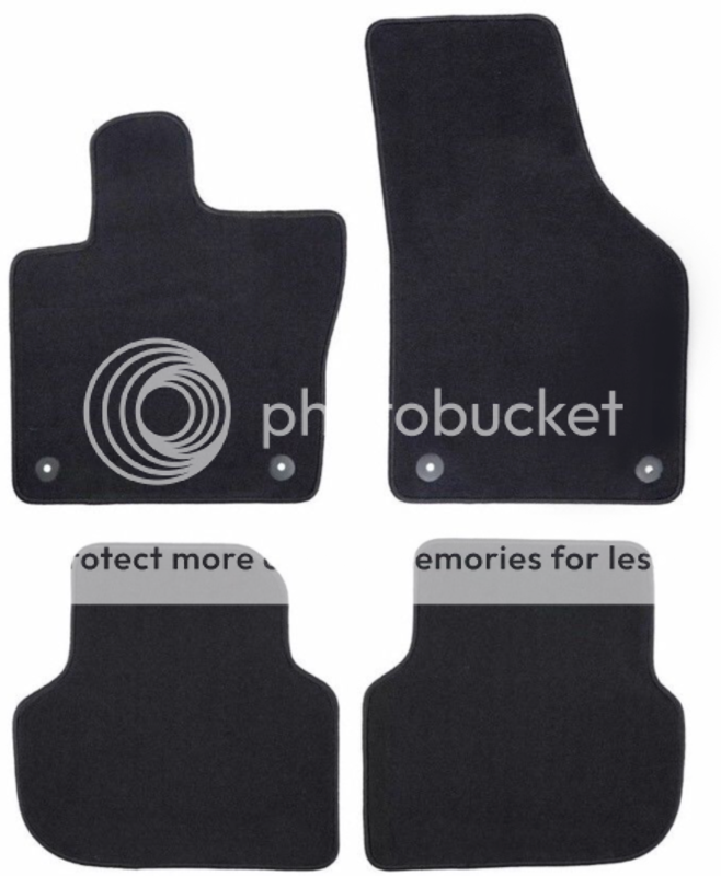 OEM Carpeted Floor Mat Set, BRAND NEW 2011-2018 | VW Vortex ...