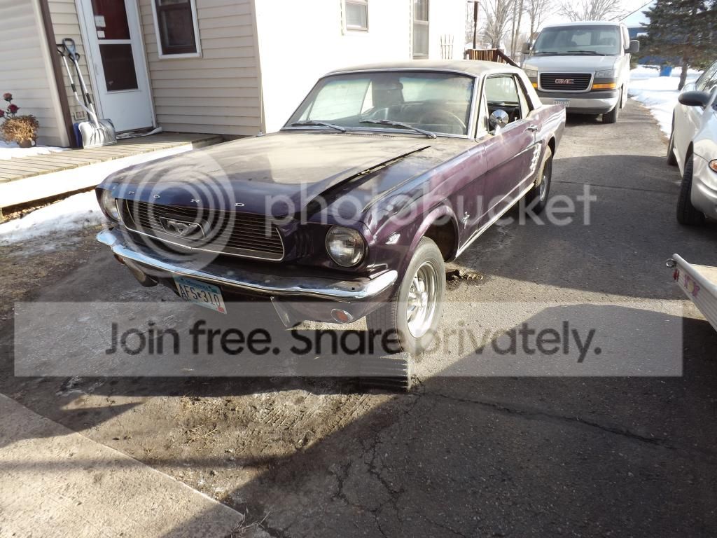 Figured it was time to stop lurking & register | Vintage Mustang Forums