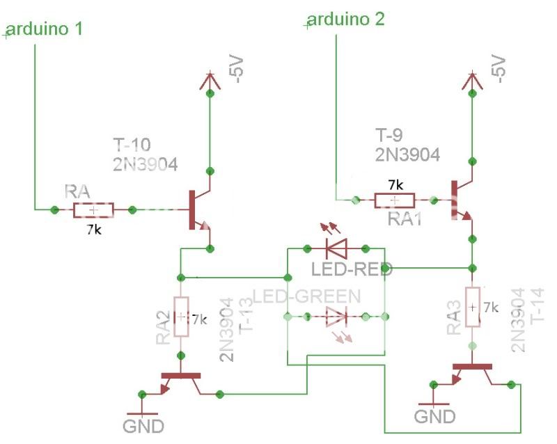 two leg, bi-color led control.