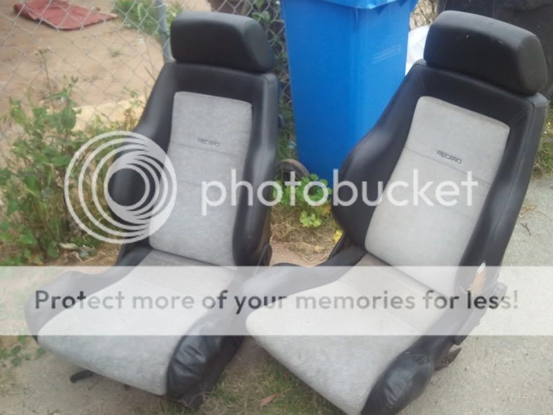 Old School Recaro Seats | VW Vortex - Volkswagen Forum